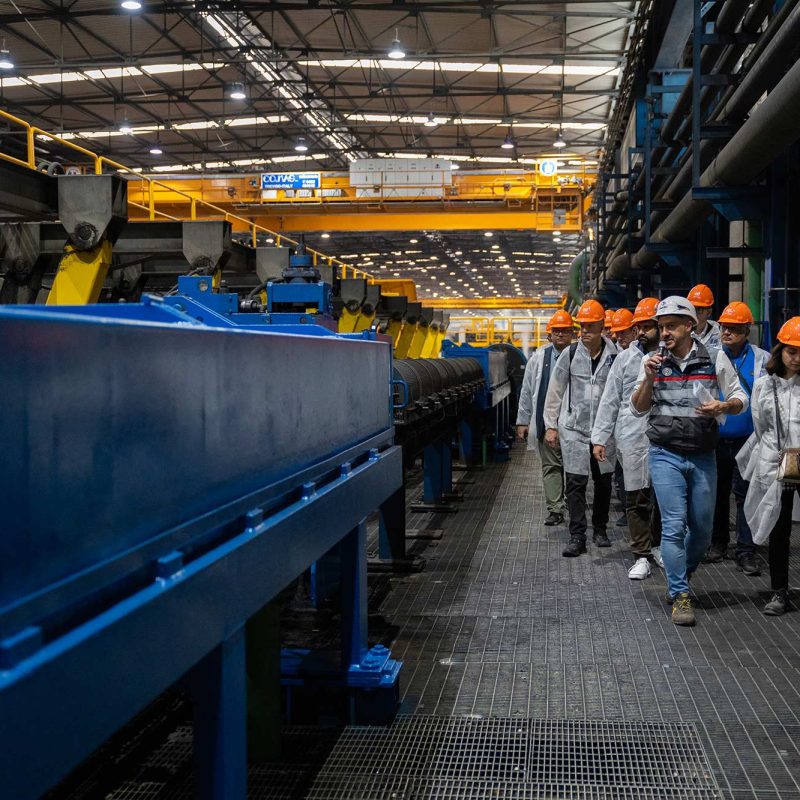 The Danieli Innovation Meeting 2024 visits Ferriere Nord - Pittini Group