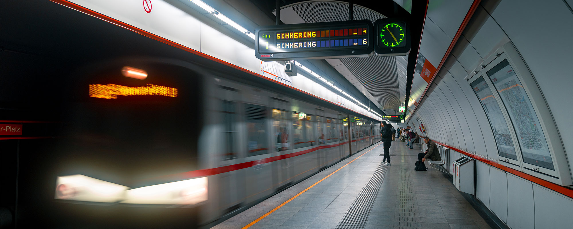 The new Vienna metro system is extended with wire mesh produced by ...